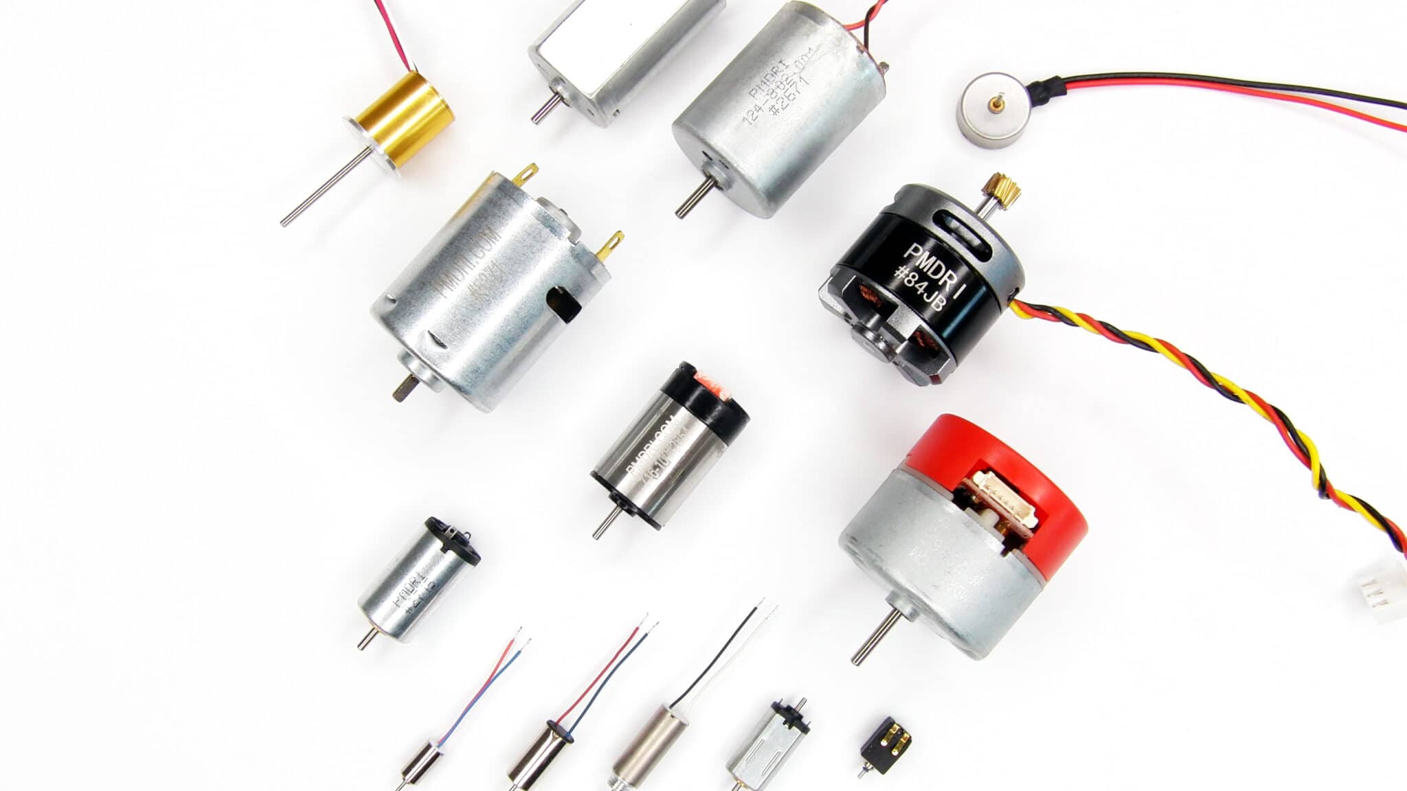 Precision Microdrives – DC motors and mechanisms