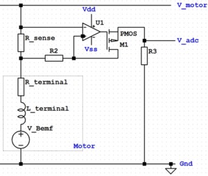 High Side Current Sensing for DC Motors - Precision Microdrives
