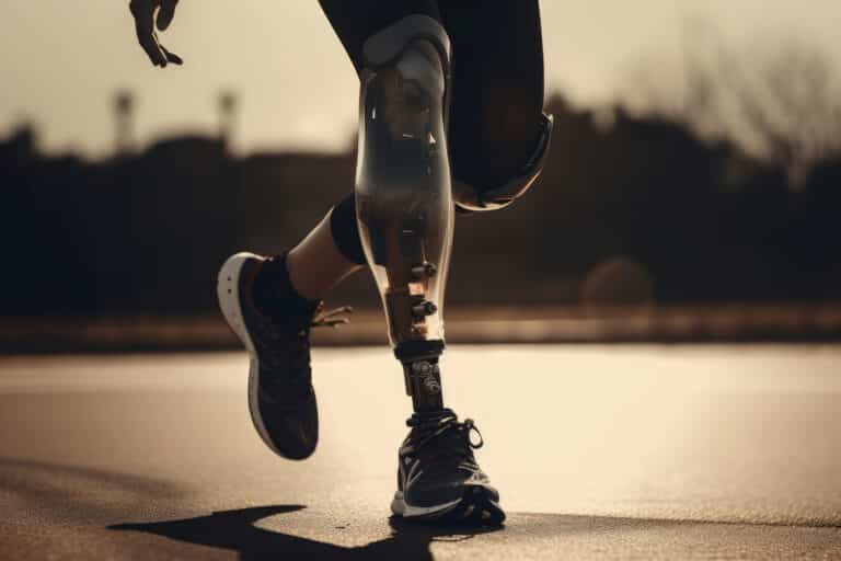 Lower limb prosthetic - Precision Microdrives