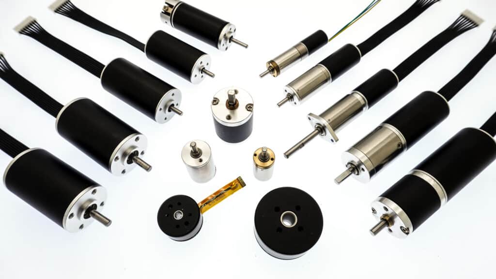 Precision Microdrives – DC motors and mechanisms